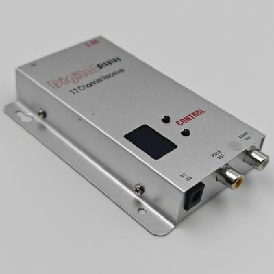 China 2.4GHz FPV VRX Video Receiver 12CH 2410MHz-2290Mhz Fpv Transmitter Receiver Kit for sale