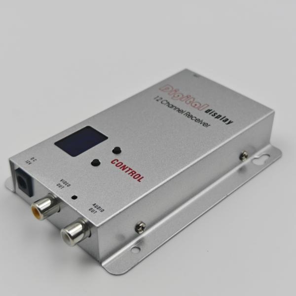 Quality Sturdy Long Range Fpv Receiver 1.2GHz Video Receiver With 12 Channels for sale