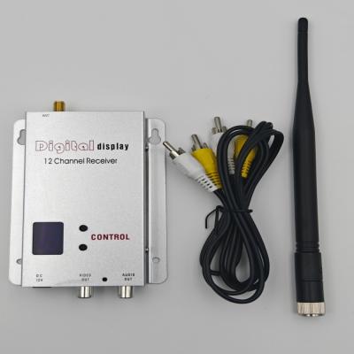 China Sturdy Long Range Fpv Receiver 1.2GHz Video Receiver With 12 Channels for sale