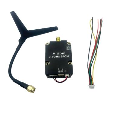 China Reliable 3.3GHz FPV VTX Video Transmitter with Adjustable Power Output and 3060MHz–3500MHz Frequency Range for sale