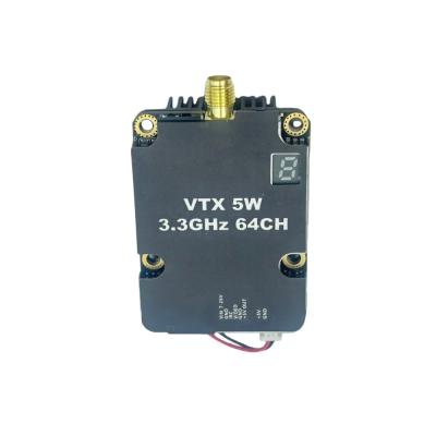 China 3.3GHz FPV Video Transmitter with Stable Transmission and 3060MHz–3500MHz Frequency Coverage for sale
