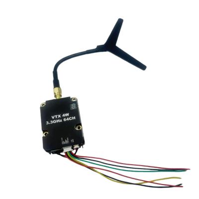 China High-efficiency 64CH FPV VTX (Pit/2W/4W) with IRC, 7-26V Input & SMA Connector for Racing Drones for sale