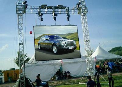 China P8mm Outdoor Rental LED Displays with 640 x 640mm Cabinet for sale