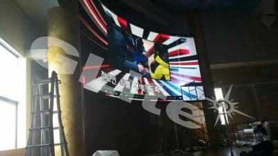 China Indoor Video Wall LED , Commercial Waterproof Curved LED Display for sale