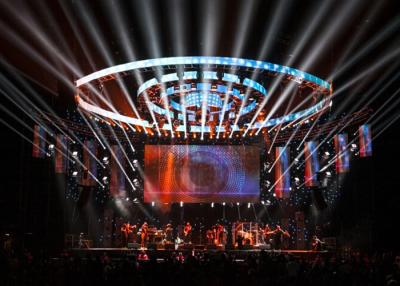 China Large Outdoor Led Display Screens , Flexible Led Video Screen for sale