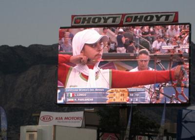 China 1R1G1B Outdoor LED Panel P16 , Baseball LED Information Display for sale
