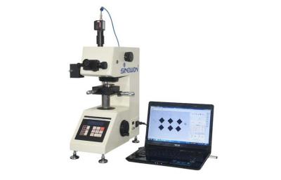 China Micro Vickers Hardness Tester Manual with Vickers Knoop Measuring Software for sale