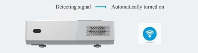 4100 Lumens Dlp Television Projector Vga 1920x1080 High Brightness 12