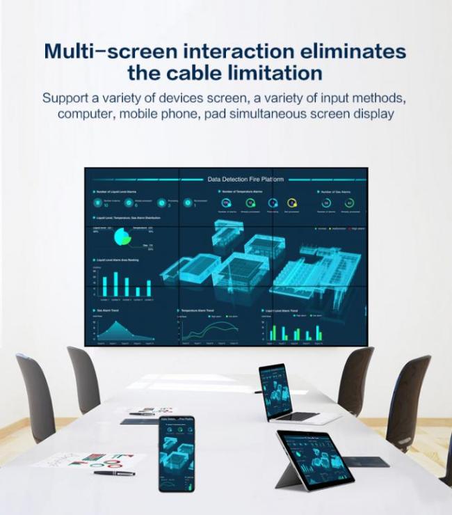 MTHGH 46 Inch Wide Color Gamut Lcd Splicing Screen With Remote Touch Control 20