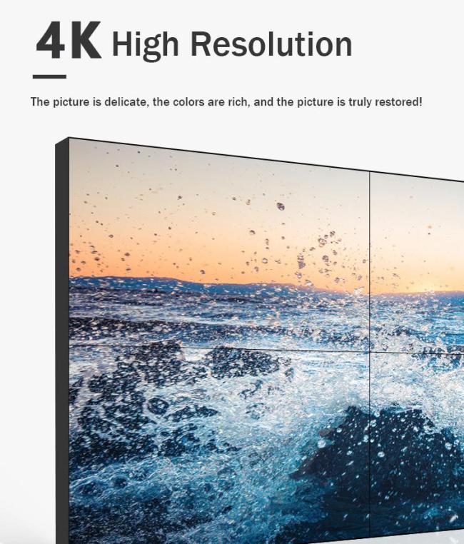 49 Inch Contrast Ratio ADS Panel LCD Splicing Screen With 72% Color Gamut 02