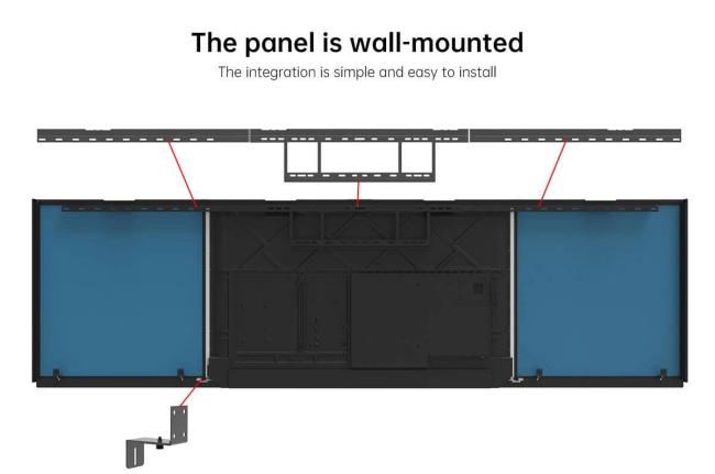 75 Inch Interactive Touch Screen Display Smart Blackboard LED Panel 400cd/M2 School Education 07
