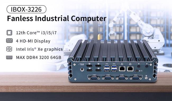 IBOX-3226 Fanless Industrial Computer