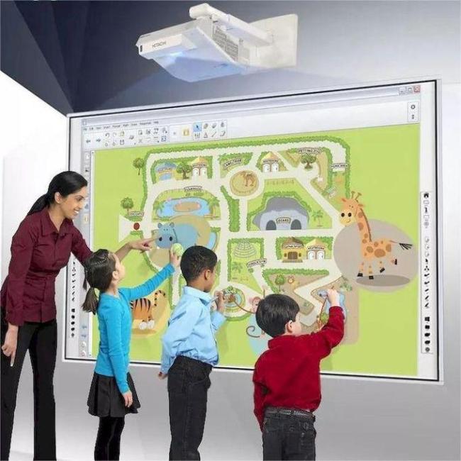 106-Inch 10-Point Interactive Electronic Whiteboard Smart Digital WhiteBoard Ratio 16:10