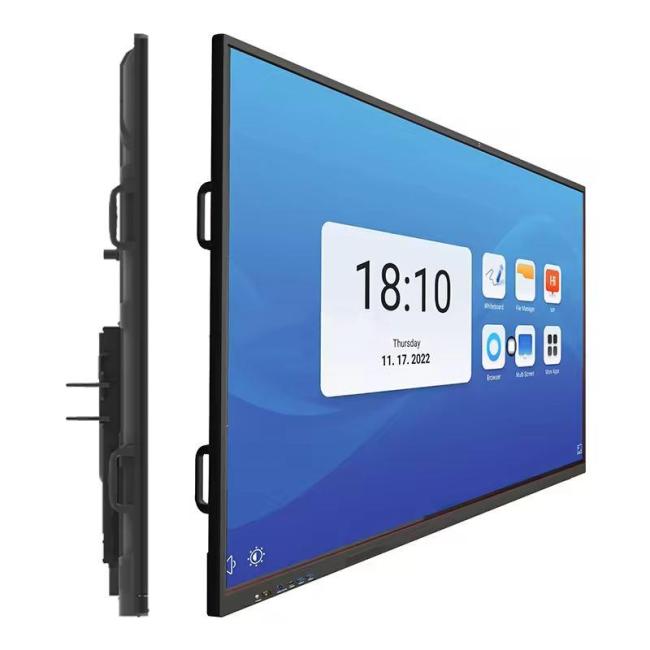75 Inch Interactive 20-Point Infrared Touch Whiteboard For School Classroom Teaching 02