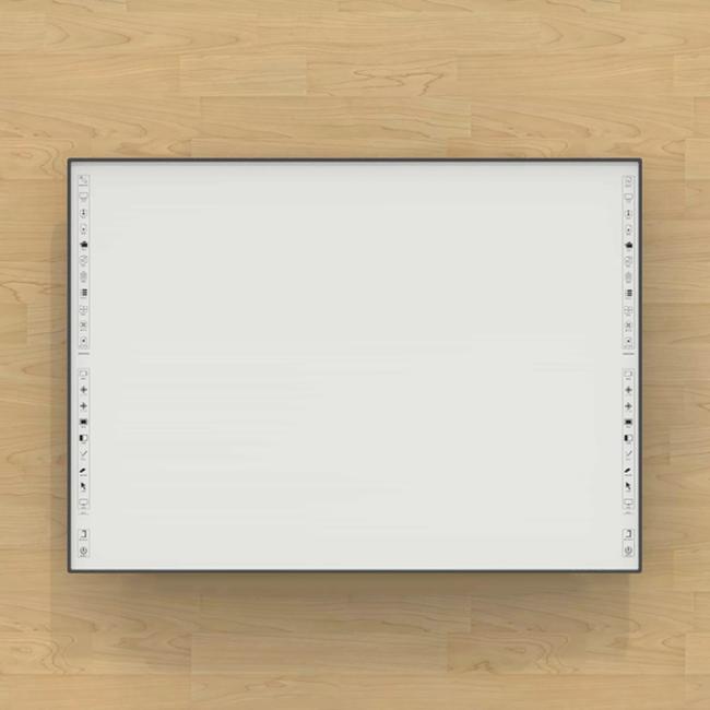 4K Ultra Resolution Interactive Whiteboard with Electromagnetic Touch Technology  Applications