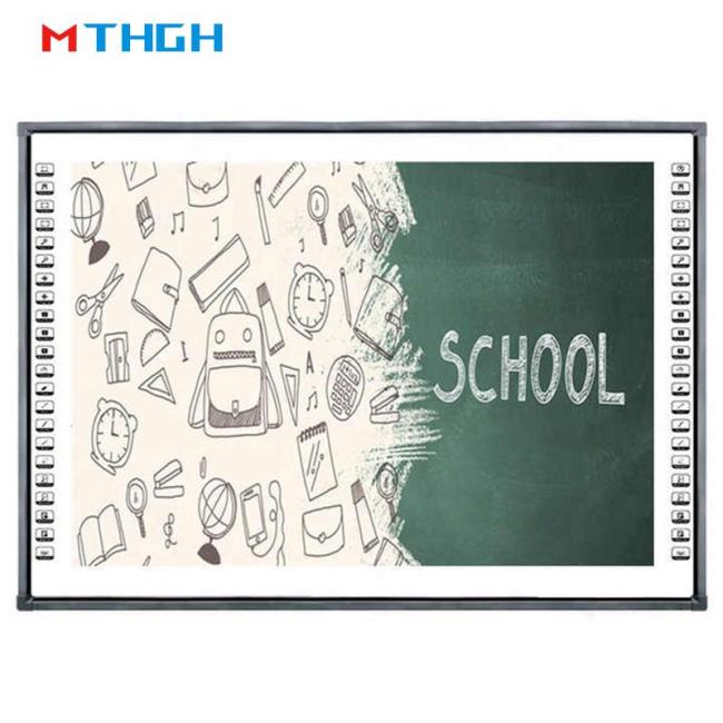 86 Inch 10 Point 16 9 Interactive Whiteboard With 32768*32768 Touch Resolution 0
