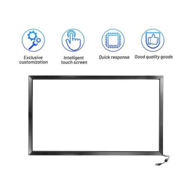 55 Inch High Transmission IR Touch Screen DC 5V Power Supply And More Than 90% Light Transmission 03