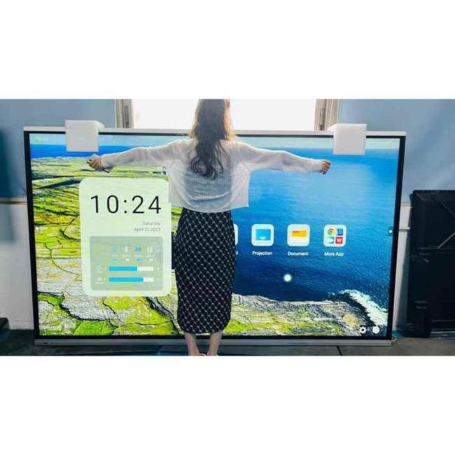 110 Inch Interactive Touch Screen Display 16 9 Aspect Ratio DP Interface Professional Demonstration Board 2