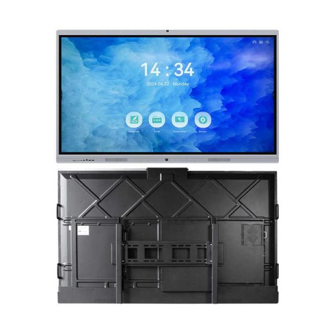 16 9 Aspect Ratio Touch Screen Presentation Board With 3840x2160 4K Screen Panels Smart Display 2