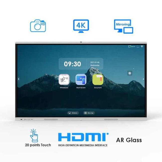 Immersive Touchscreen Demo Board 3840x2160 4K Resolution 1200 1 Contrast Ratio Smart Display Panel 4