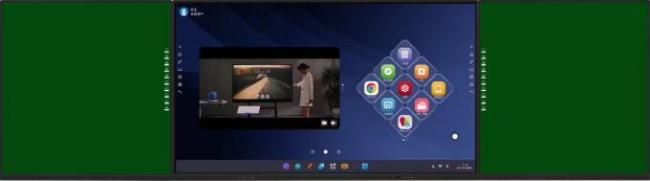 75 Inch Interactive Smart Digital Blackboard With Built-In Voice/Face Recognition/AI Camera, Android/Windows System 0