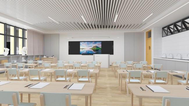 Infrared 40 Contacts Smart Interactive Digital Blackboard, School Classroom Teaching Demonstration Blackboard 1