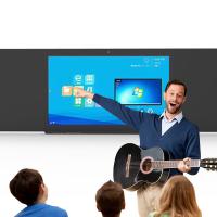 China 86 Inch LED Smart Touch Digital Blackboard with 3840×2160 Resolution and 30,000 Hour Lifespan for Interactive Classrooms for sale