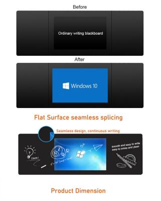 Cina 86 pollici 4K Smart Nano Blackboard touch screen per scuole e istituzioni in vendita