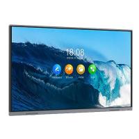 China 110 Inch Interactive Touch Screen Whiteboard with 4K Display and 20-Point Infrared Touch for Corporate Conference Rooms for sale
