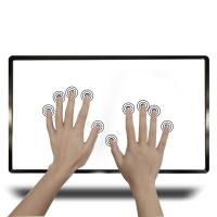 China DC 5V Infrared Touch Panel with 8ms Response Time and 50M+ Touch Durability for Industrial Monitors for sale