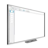 China 86-Inch 4K Smart Conference Interactive Whiteboard with 10-Point Touch and Dual OS Support for sale