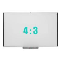 China 86-Inch 4K Smart Conference Interactive Whiteboard with 10-Point Touch and Dual OS Support for sale