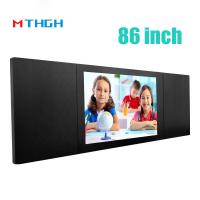 China 86 Inch 4K UHD Smart Interactive Screen Touch Blackboard with 3840×2160 Resolution for Educational Meetings for sale