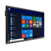 China 75 Inch Interactive Touch Screen Whiteboard With Quad Core Processor And 10W Speakers for sale