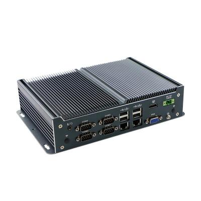 Cina IBOX-1126 J1900 Mini PC industriale senza ventilatore con 4 porte USB 2.0 in vendita