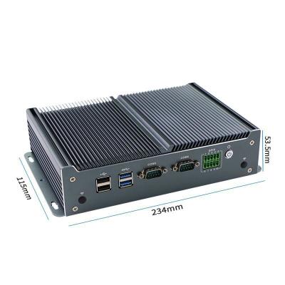 Cina IBOX-1126 J1900 Mini PC industriale senza ventilatore con 4 porte USB 2.0 in vendita