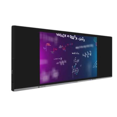 China Intelligent Digital Board High Contrast Ratio 5000 1 , 86 Inch 4K Flat Writing Panel Smart Blackboard for sale