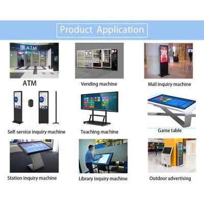 China 55 Inch High Transmission IR Touch Screen DC 5V Power Supply And More Than 90% Light Transmission for sale