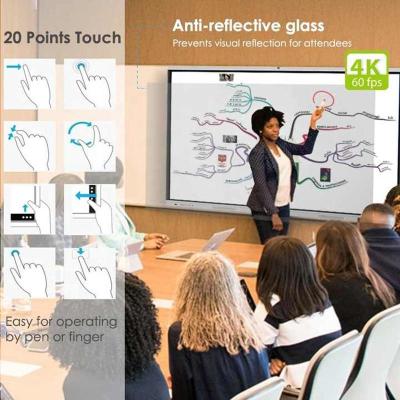 Cina Pannello di visualizzazione intelligente con touchscreen immersivo 3840x2160 4K Risoluzione 1200 1 Contrasto in vendita