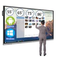 China High-Quality Interactive Touch Screen Whiteboard Demonstration Board 55 Inch Android 13.0 System Version for sale