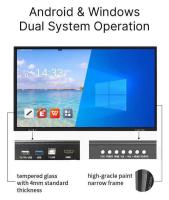 China High-Quality Interactive Touch Screen Whiteboard Demonstration Board 55 Inch Android 13.0 System Version for sale