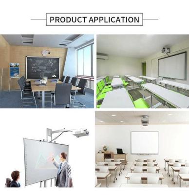 China 86 Inch Educational Whiteboard Infrared Interactive Whiteboard with Projector/Touchpad for sale