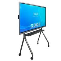 China 55 Inch 4K Screen Panel Interactive Touch Screen Whiteboard with Windows System for Smart Classroom Display for sale