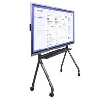 China 65 Inch Interactive Whiteboard with 350cd/m² Brightness and 20 Points Touch for Interactive Presentations for sale