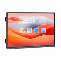China Interactive Whiteboard Collaborative Touch Screen Presentation Board With Dp Interface And High Contrast for sale