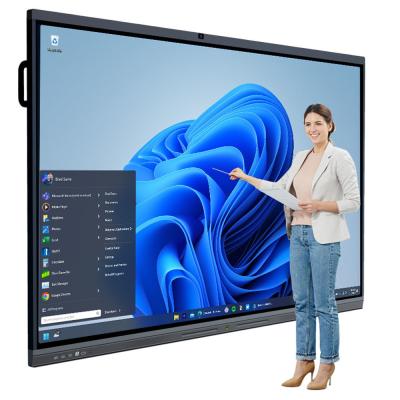 China 4K Smart Touch Screen Panel 55 65 75 86 98 110 