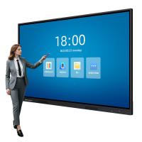 China 86inch 4K LCD Display Capacitive Touch Interactive Smart Board for Teaching and Presentations for sale