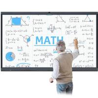 China 86inch 4K LCD Display Capacitive Touch Interactive Smart Board for Teaching and Presentations for sale
