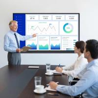 China Android Interactive Whiteboard with 4K Resolution for Conference Rooms for sale