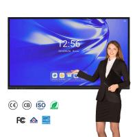 China Android Interactive Whiteboard with 4K Resolution for Conference Rooms for sale